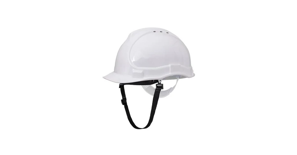 Munkavédelmi Sisak Fehér Bratek-3 Sisakszíjjal
