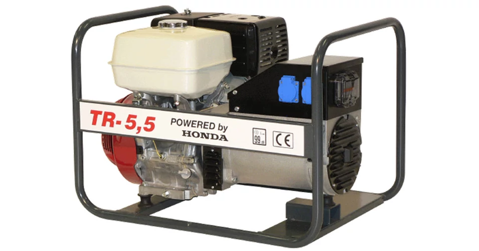 Áramfejlesztő Honda Tr 5,5 380v Gx270 8le Max:5,5kva